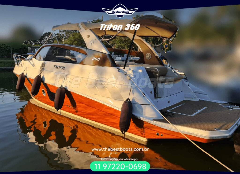 Triton 360 - OS MELHORES BARCOS A VENDA NO BRASIL