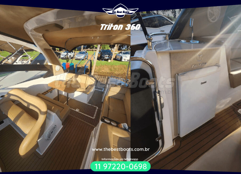 Triton 360 - OS MELHORES BARCOS A VENDA NO BRASIL