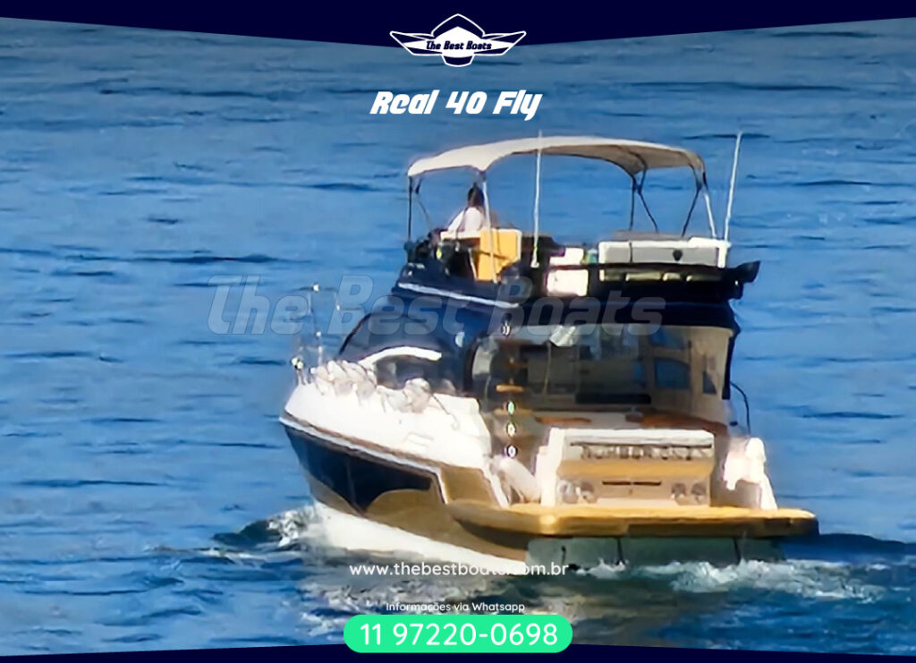 Real 40 Fly - OS MELHORES BARCOS A VENDA NO BRASIL